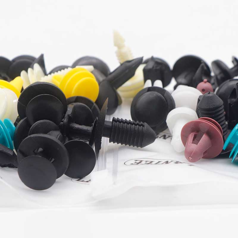 Lantee® Car Clips - Bumper Fender Door Panel Retainer Fasteners Rivets
