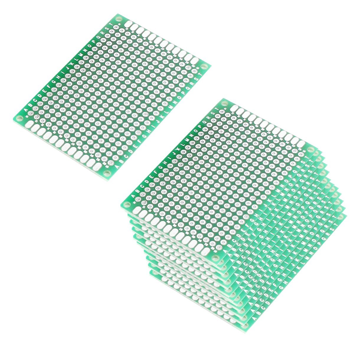 50 Pcs Double Sided Prototyping PCB Printed Circuit Board Kits – Lantee